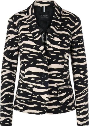 Marc Cain Blazer mit Animal-Print - - Jackets - Damen - Mehrfarbig - L