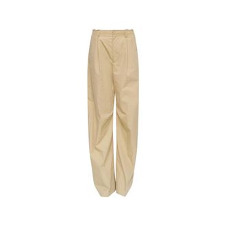 Maison Margiela Weite Hosen - - Trousers - Damen - Beige - XS