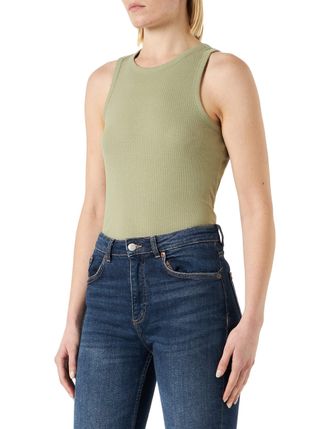 Pieces Damen Pcruka Boxer Tank Top Noos Bc, Tea,XS