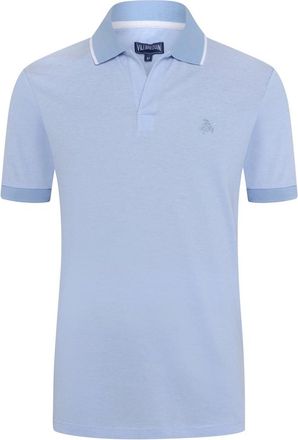 Vilebrequin Unifarbenes Poloshirt aus softer Bio-Baumwolle in