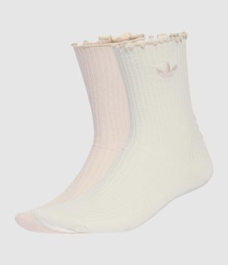 adidas Chaussettes Main Originals x2 Offwhite/Wonder Quartz