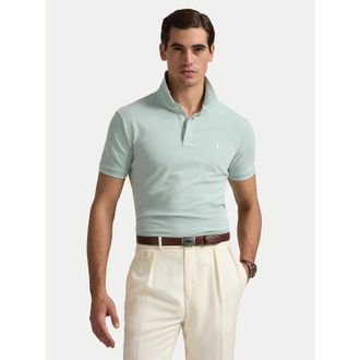 Polo Ralph Lauren Poloshirt 710963494005 Gr&uuml;n Custom Slim Fit