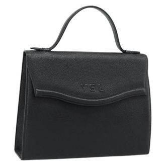 Saint Laurent Pre-owned Vintage Hand Bag - - Pre-owned - Damen - Schwarzk - ONE SIZE