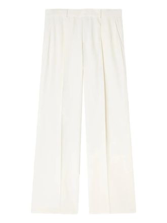 Sandro pantalon &agrave; fermeture dissimul&eacute;e - Tons neutres