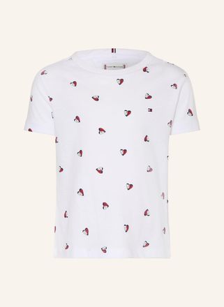 Tommy Hilfiger T-Shirt Heart weiss