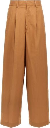 Nude Nude, Femme, Pantalons, Brun, Taille: 34 FR Pantalon Homme Tailleur