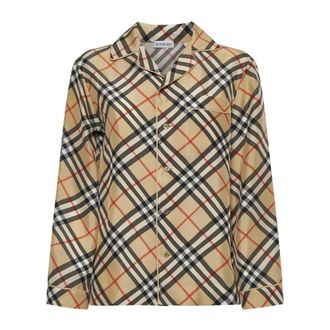 Burberry Damen, Blusen & Hemden, Beige, 3XSGr&ouml;&szlig;e