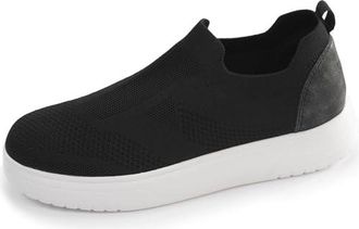 Isotoner Baskets Femme Slip on, Semelle Plateforme, Confortables, Souple et légères