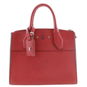 Louis Vuitton Pre-owned City Steamer PM Calf 2way Bag - - Pre-owned - Damen - Rot - ONE SIZE