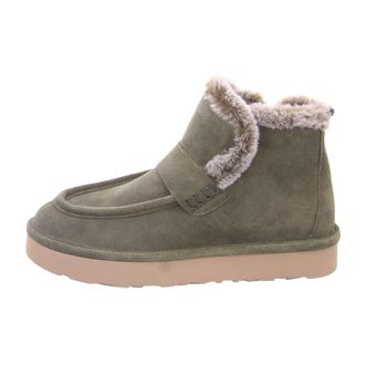 Gabor Velours-Effekt Stiefelette - - Shoes - Damen - Gr&uuml;n - 39 1/2 EU