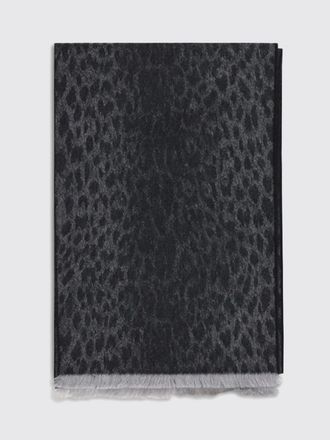 Gucci Wende-Schal aus Merinowolle mit GG-Monogramm und Animal-Print