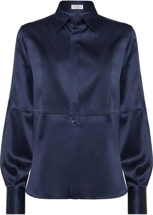 Brunello Cucinelli Hemd - Blau