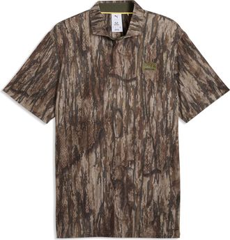 Puma Polo de golf camouflage PUMA x REALTREE Homme, Accessoires, Vert, XXL