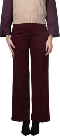 Mason's New York Studio Chino Pants - Femme - Pantalons - Rouge - Taille: 40 FR