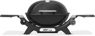 Weber Barbecue &agrave; gaz portable 105 x 44 cm - Cuve en fonte daluminium - Grille en fonte &eacute;maill&eacute;e - 2,94 kW pour cuisson pr&eacute;cise - 1200N