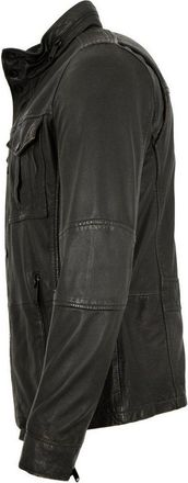 Bugatti Lederjacke Ranger Bugatti - Herren Lederjacke Lammnappa holzkohle