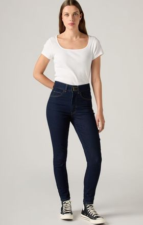 Levi's Jean Taille Haute Skinny R&eacute;tro - Femme - D&eacute;lavage Fonc&eacute; / Cast Shadows - 23X30
