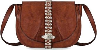 Campomaggi Femme, Sacs, Brun, Taille: ONE Size Sac bandouli&egrave;re Linda