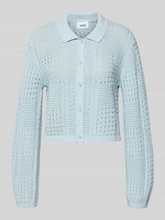 Jack & Jones Regular Fit Cardigan mit Polokragen Modell Sue
