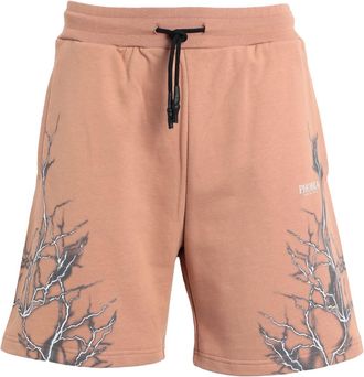 Phobia Archive TERRACOTTA SHORTS WITH GREY LIGHTNING