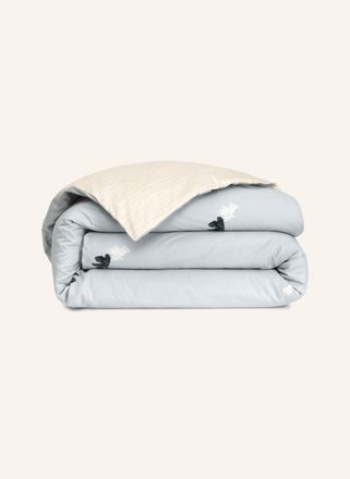 HUGO BOSS Bettw&auml;sche Set Moonflowers blau