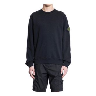Stone Island Herren, Sweatshirts & Hoodies, Schwarzk, LGr&ouml;&szlig;e