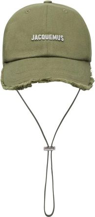 Jacquemus Homme, Accessoires, Vert, Taille: 60 CM La Casquette Artichaut
