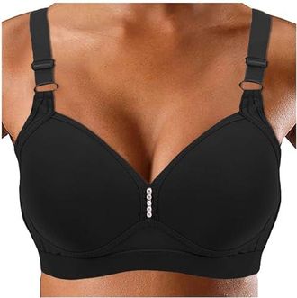 Generic Soutien-gorge 2026 pour femme, grande taille, mince, sans fil, r&eacute;duction de la poitrine lat&eacute;rale, sous-v&ecirc;tements sans couture, pour personnes &acirc;g&eacute;es et