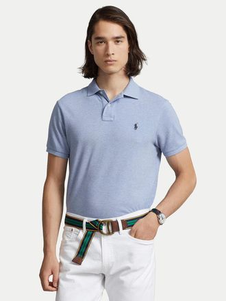 Polo Ralph Lauren Poloshirt 710666998007 Blau Custom Slim Fit
