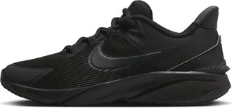 Nike Jungen Star Runner 4 Nn (Gs) Sneaker, Black Black Black Anthracite, 36.5 EU