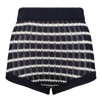 Red Valentino Gestreifte Shorts - - Shorts - Damen - Blau - S