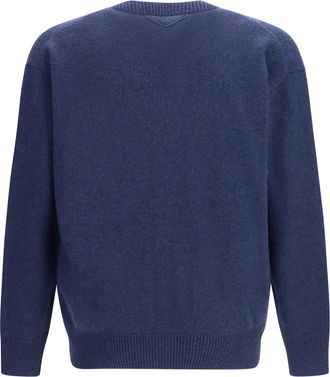 Prada Re-Cashmere V-Neck Cardigan - Navy