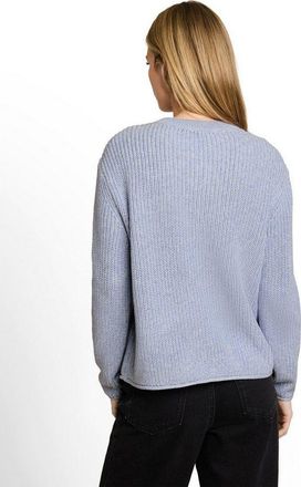 Tom Tailor V-Ausschnitt-Pullover mit Rippb&uuml;ndchen
