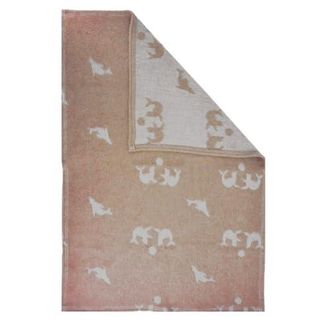 Dodo Mon PTIT Dodo Couverture Loup DE MER (Merinos) 80 x 100 cm Corail, Bébé