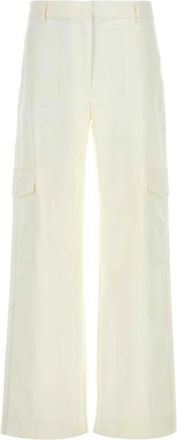 Gimaguas Femme, Pantalons, Blanc, Taille: 34 FR Audrey Cargo Pant