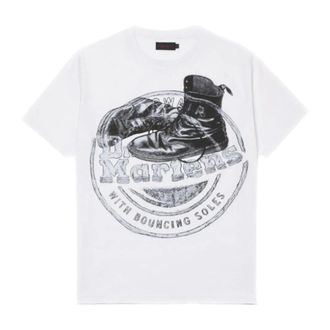 Dr. Martens Wei&szlig;es Kurzarm-T-Shirt Ac830100 - - Tops - Herren - Wei&szlig; - M