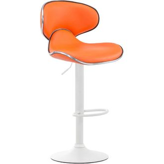 Clp Barhocker Las Vegas V2 orange wei&szlig;