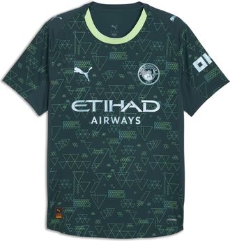 Puma Maillot Authentic Fourth 25/26 Manchester City Homme, Accessoires, Vert, 3XL