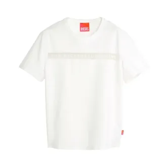 Diesel Homme, Tops, Blanc, Taille: M T-Chemises