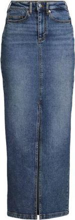 Lands End Soft Denim Maxirock, Damen, Größe:44 regular, Blau, Baumwolle/Baumwoll-Mischung, by Lands End