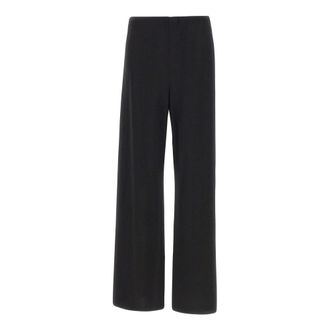 Vince High-waist Wide-leg Hosen - - Trousers - Damen - Schwarzk - XL