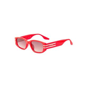 Guess Femme, Accessoires, Rouge, Taille: ONE Size Resin Frame Lunettes de soleil