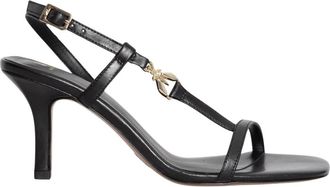 Patrizia Pepe Femme, Chaussures, Noir, Taille: 38 EU Fly Buckle Nappa Open Slingback
