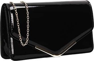 Swankyswans Sara, Pochette Femme, Noir, Taille Unique