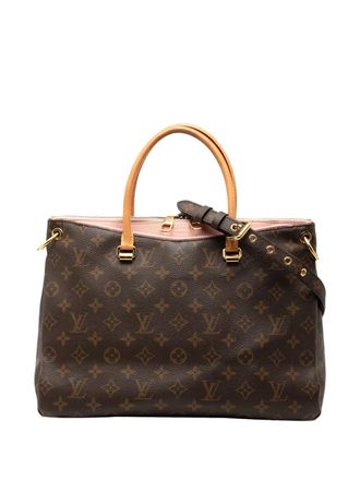 Louis Vuitton sac &agrave; bandouli&egrave;re monogramm&eacute; Pallas MM (2019) - Marron