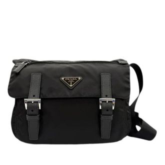 Prada Sac bandouli&egrave;re vintage doccasion - Femme - Pre-owned - Noir - Taille: ONE Size