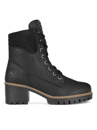 Rieker Schnürschuhe Y8610-00 Schwarz