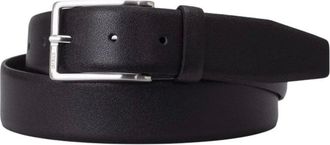 HUGO BOSS Ceinture r&eacute;versible en cuir Erman - Homme - Accessoires - Noir - Taille: 105 CM