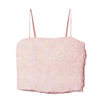 Twinset Femme, Tops, Rose, Taille: 38 FR Haut Ajust&eacute; en Tulle