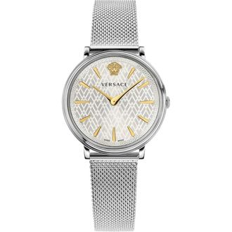 Versace Femme, Accessoires, Gris, Taille: ONE Size V Circle Watch